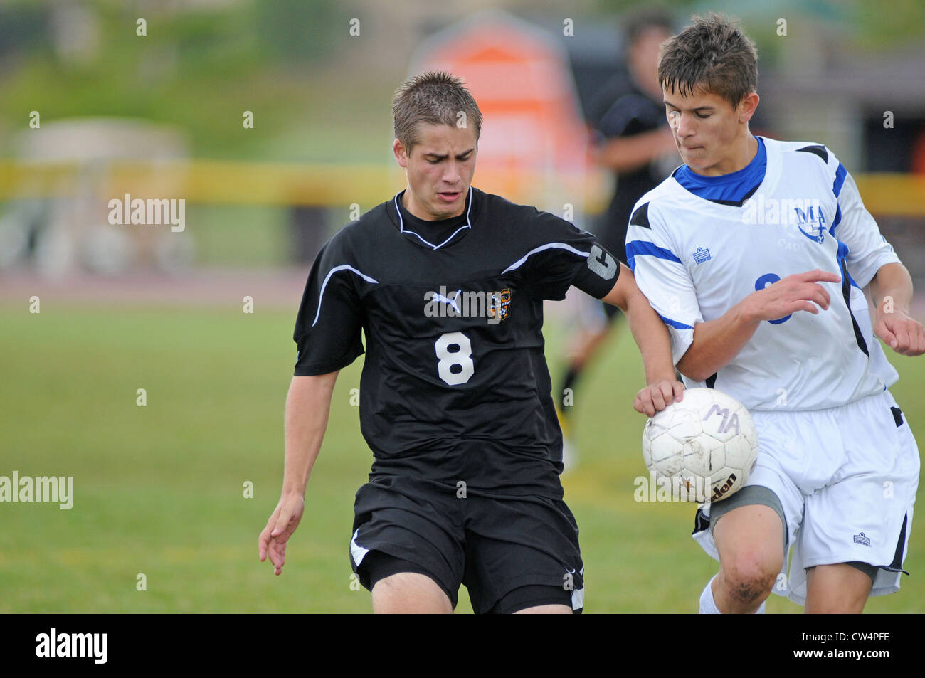 Football team in position hi-res stock photography and images - Alamy
