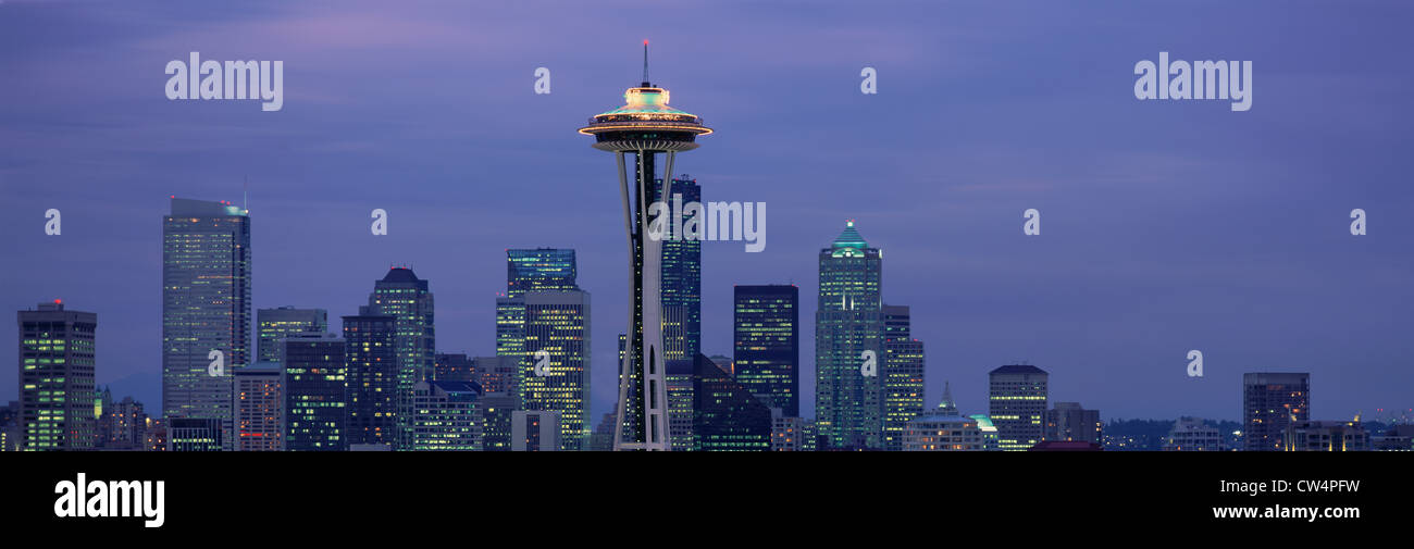 Seattle, Washington skyline Stock Photo - Alamy