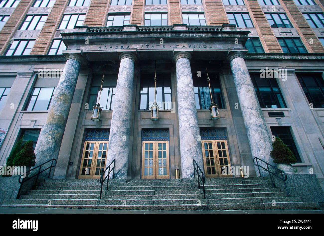 State Capitol of Alaska, Juneau Stock Photo - Alamy