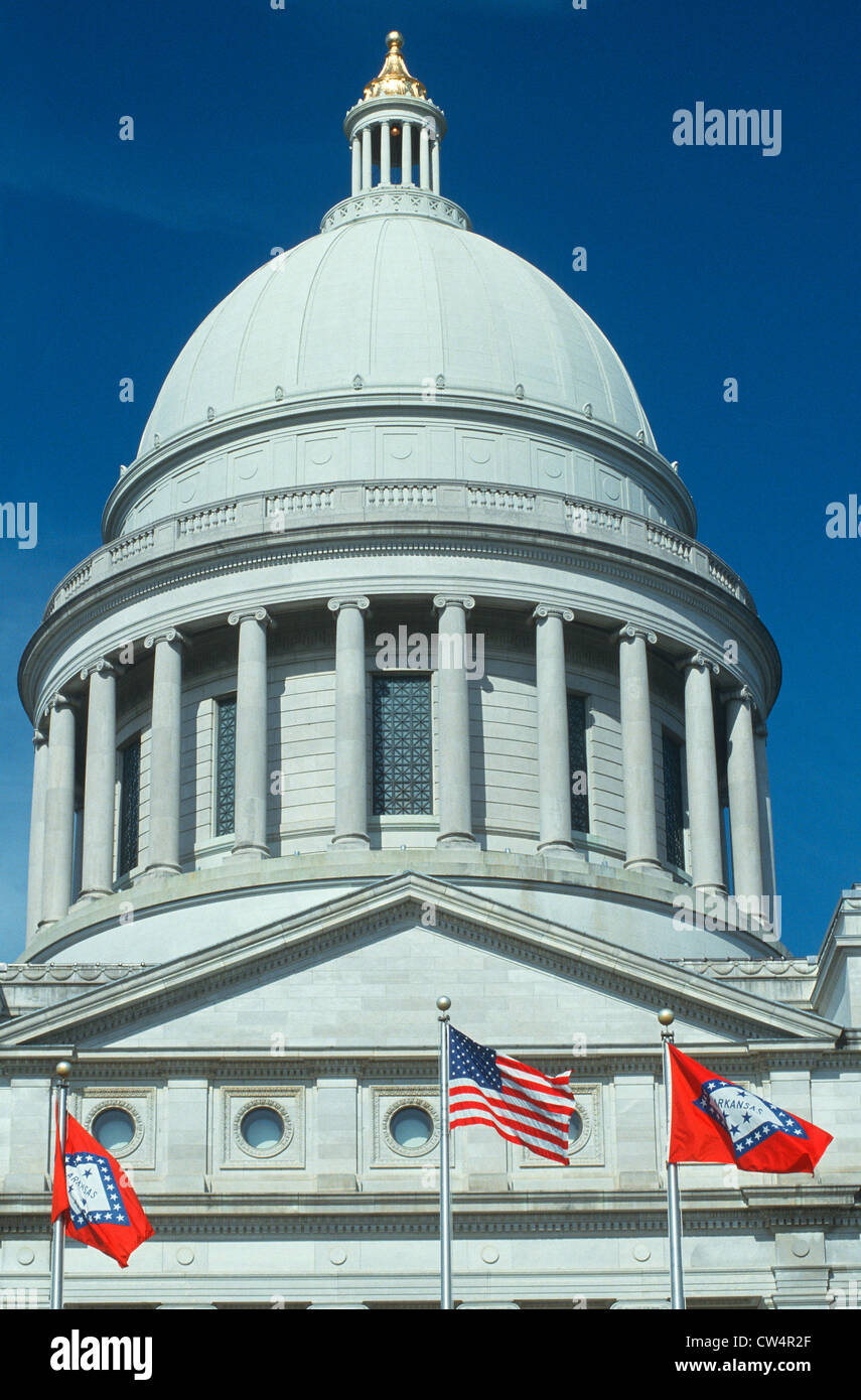 Arkansas state capitol dome hi-res stock photography and images - Alamy