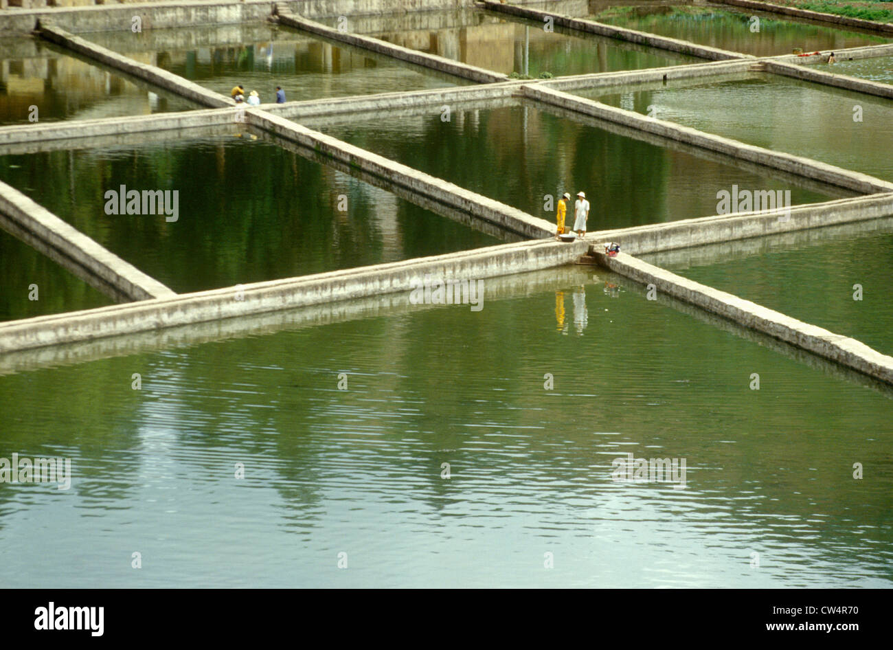 Aquaculture fish ponds in Kunming, People's Republic of China Stock ...