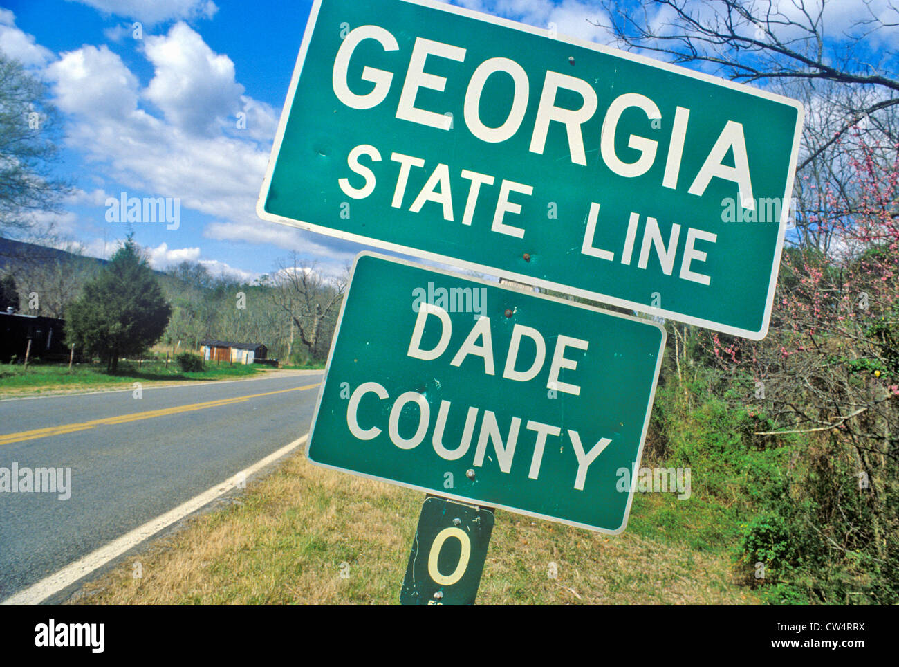 Welcome to Georgia Sign Stock Photo - Alamy