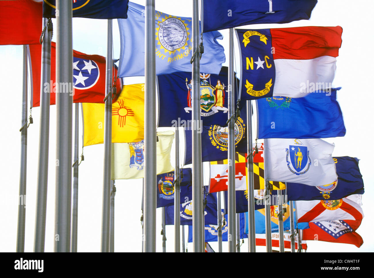 State Flag of Iowa Stock Photo - Alamy