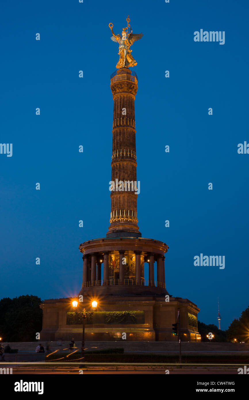 Berlin Victory Column, Germany Stock Photo - Alamy