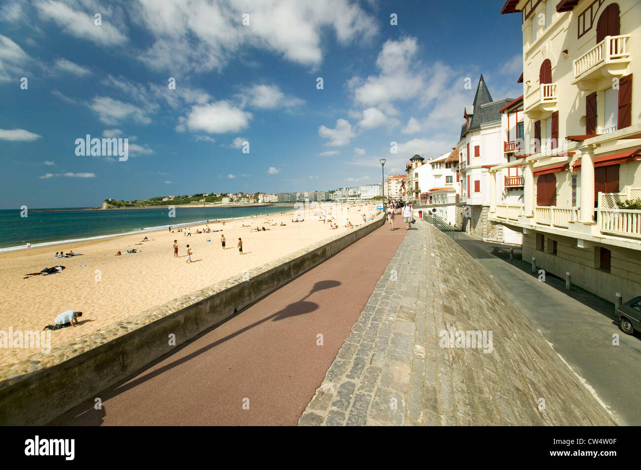 Cote de basque beach hi-res stock photography and images - Alamy