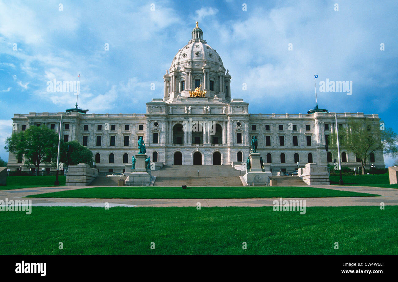 Minnesota state capitol dome hi-res stock photography and images - Alamy