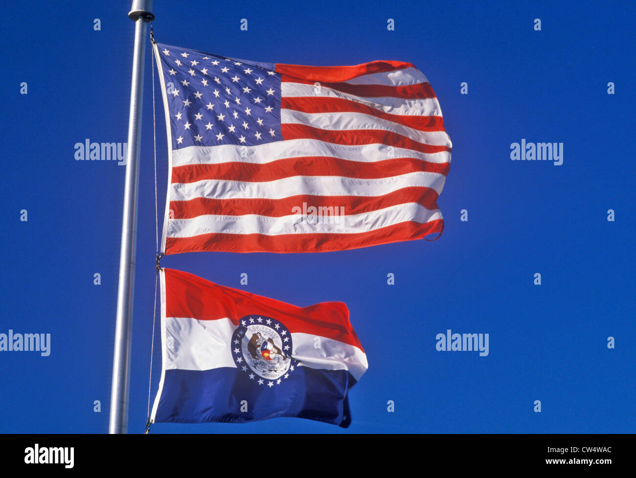 State Flag of Missouri Stock Photo - Alamy