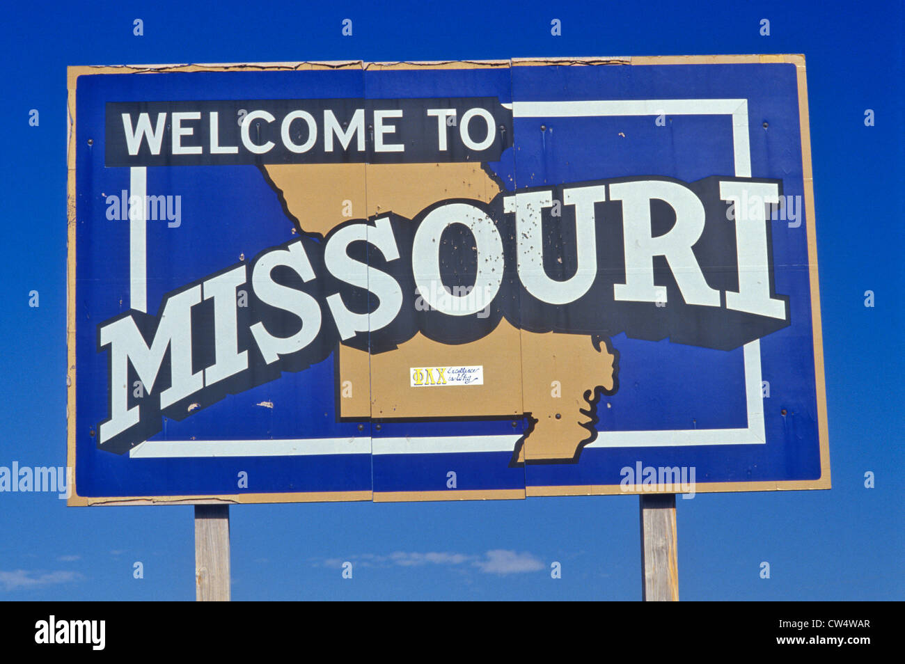 Missouri boundary hi-res stock photography and images - Alamy