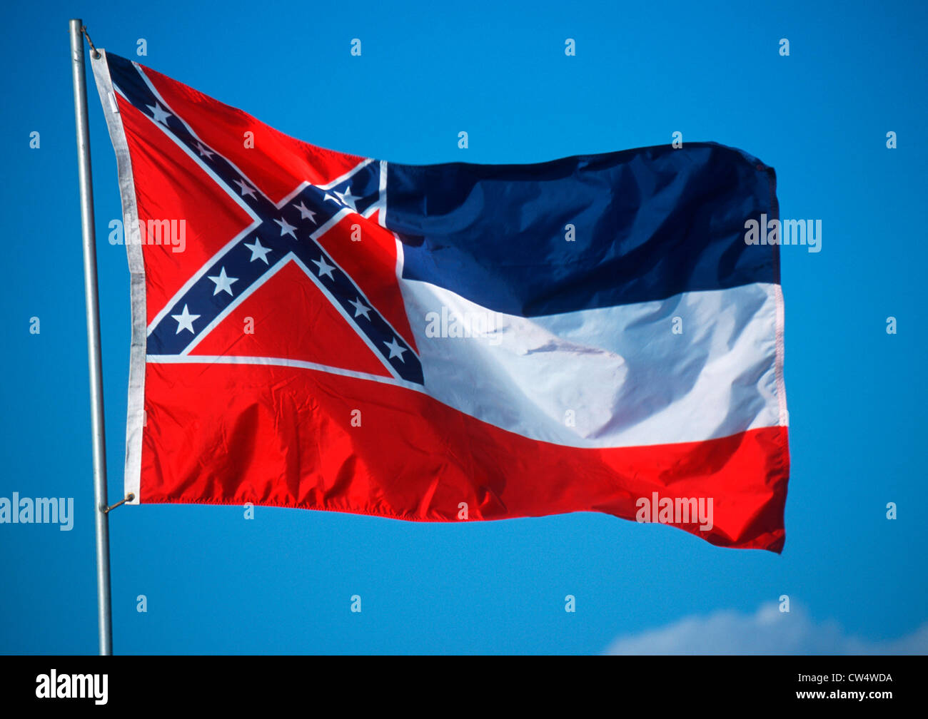 Mississippi flag hi-res stock photography and images - Alamy
