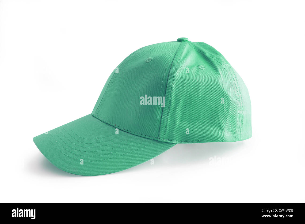 Green baseball cap Stock Photo - Alamy