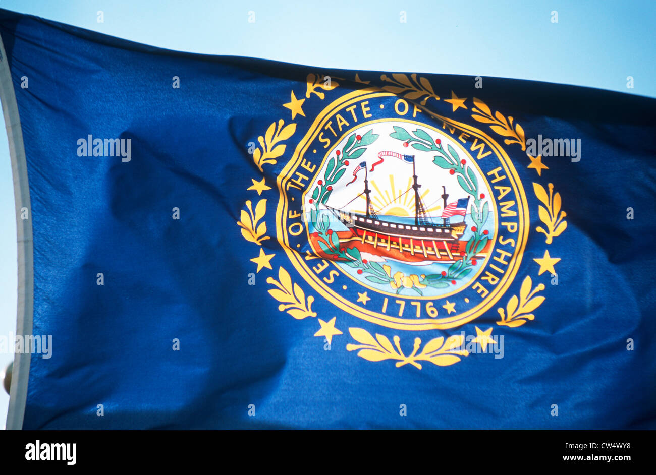State Flag of New Hampshire Stock Photo - Alamy