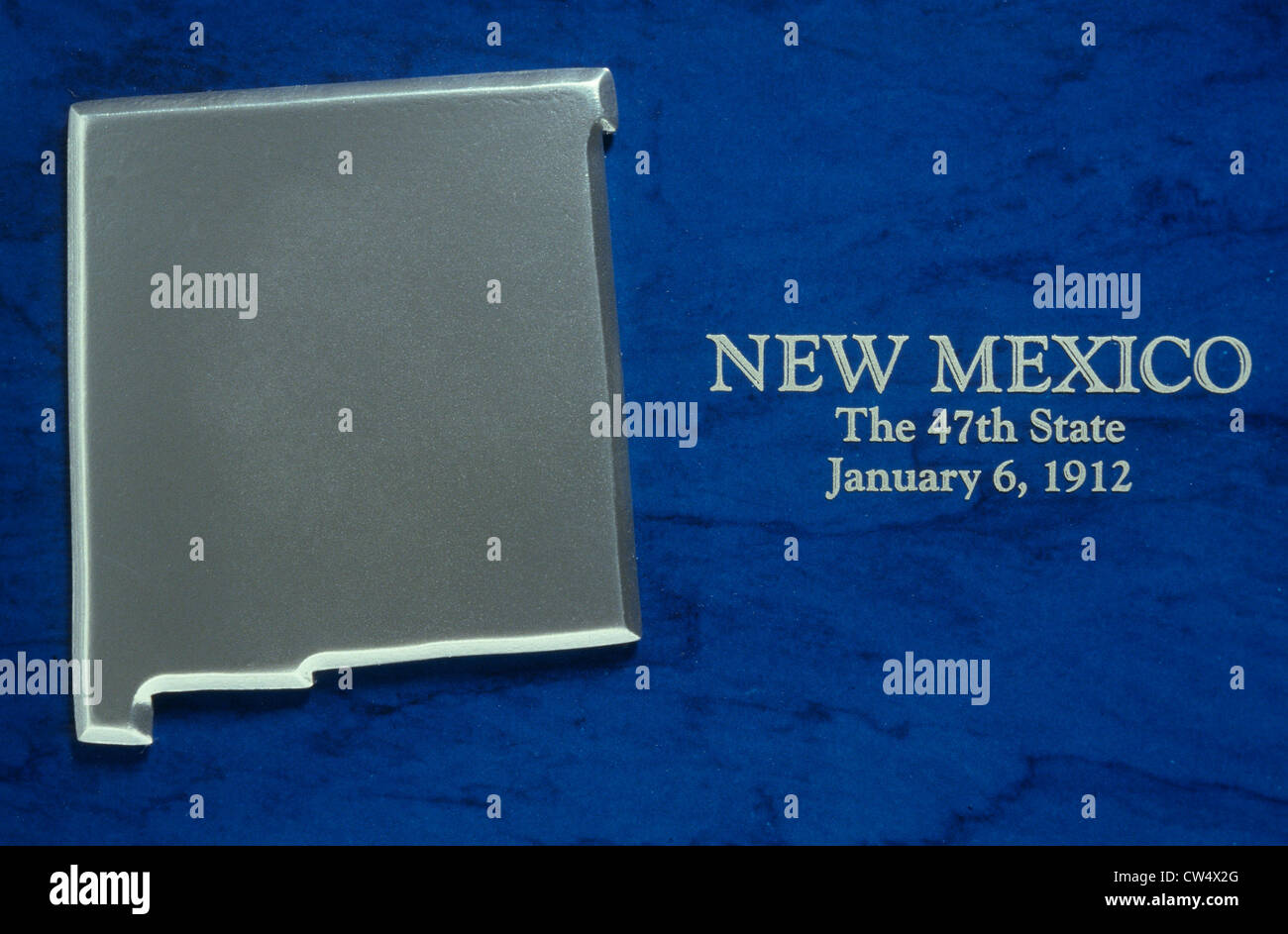 New mexico map in hi-res stock photography and images - Alamy