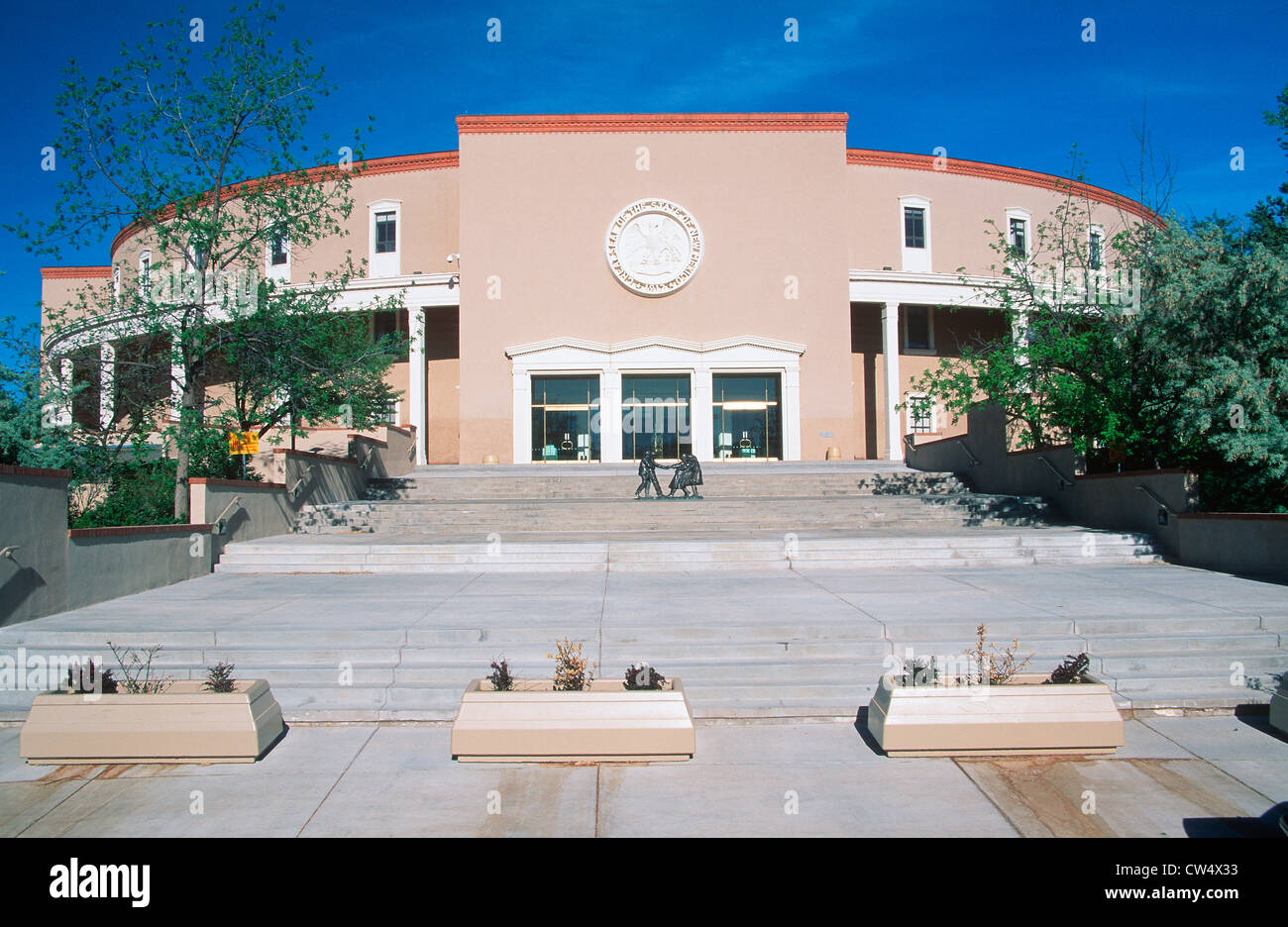 State Capitol of New Mexico, Santa Fe Stock Photo - Alamy