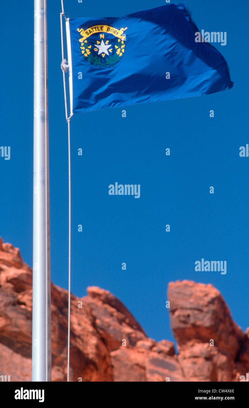 Nevada state flag hi-res stock photography and images - Alamy