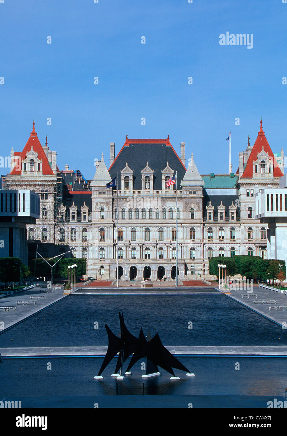 State Capitol of New York, Albany Stock Photo - Alamy