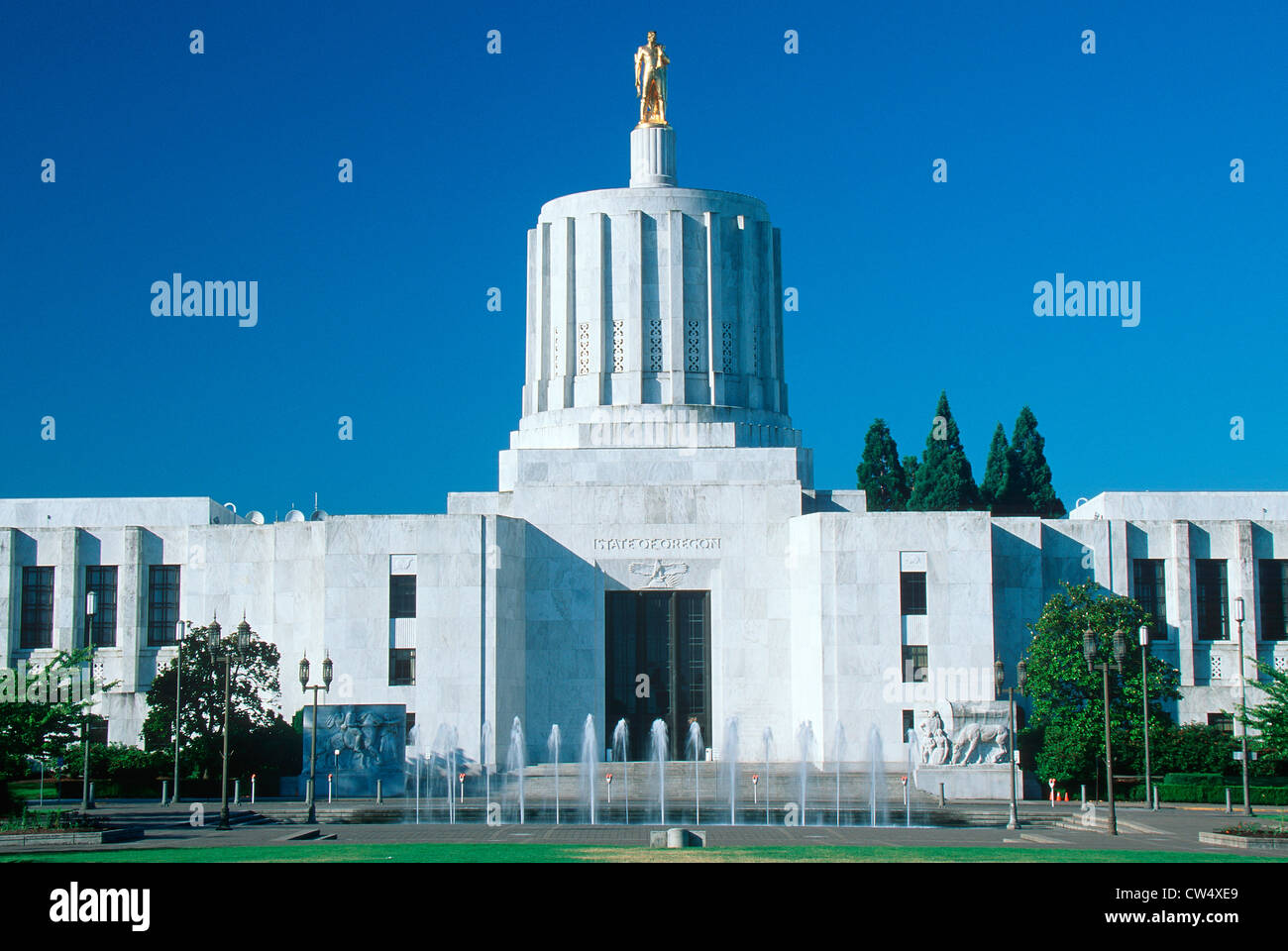 State Capitol of Oregon, Salem Stock Photo - Alamy