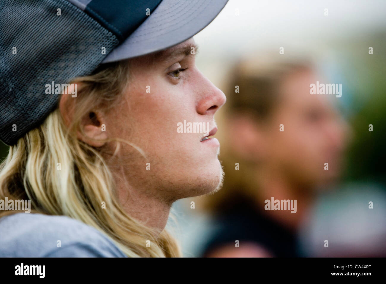Head of a man wearing a cap hi-res stock photography and images - Alamy