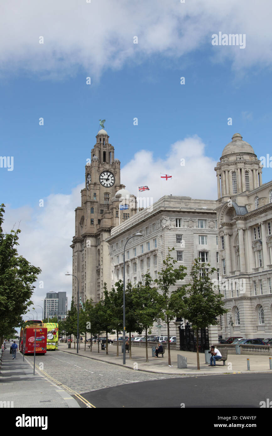 Liverpool pier head city hi-res stock photography and images - Alamy