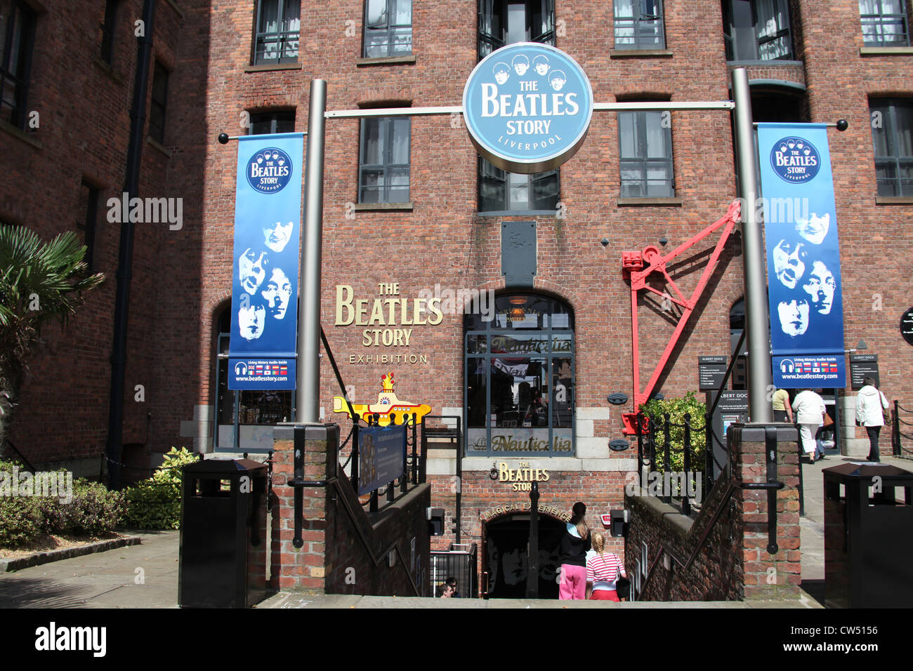 The Beatles Story Visitor Attraction at Albert Dock in Liverpool Stock ...