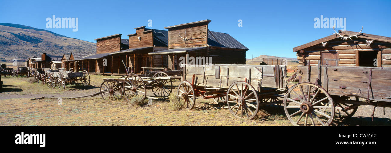 Ghost Town, Cody, Wyoming Stock Photo - Alamy