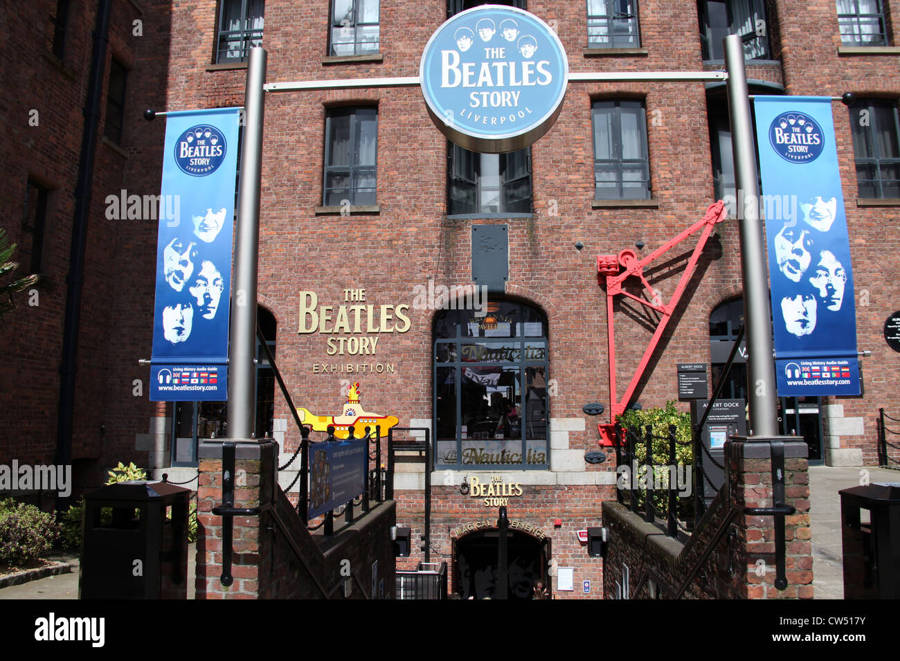 The Beatles Story Visitor Attraction at Albert Dock in Liverpool Stock ...