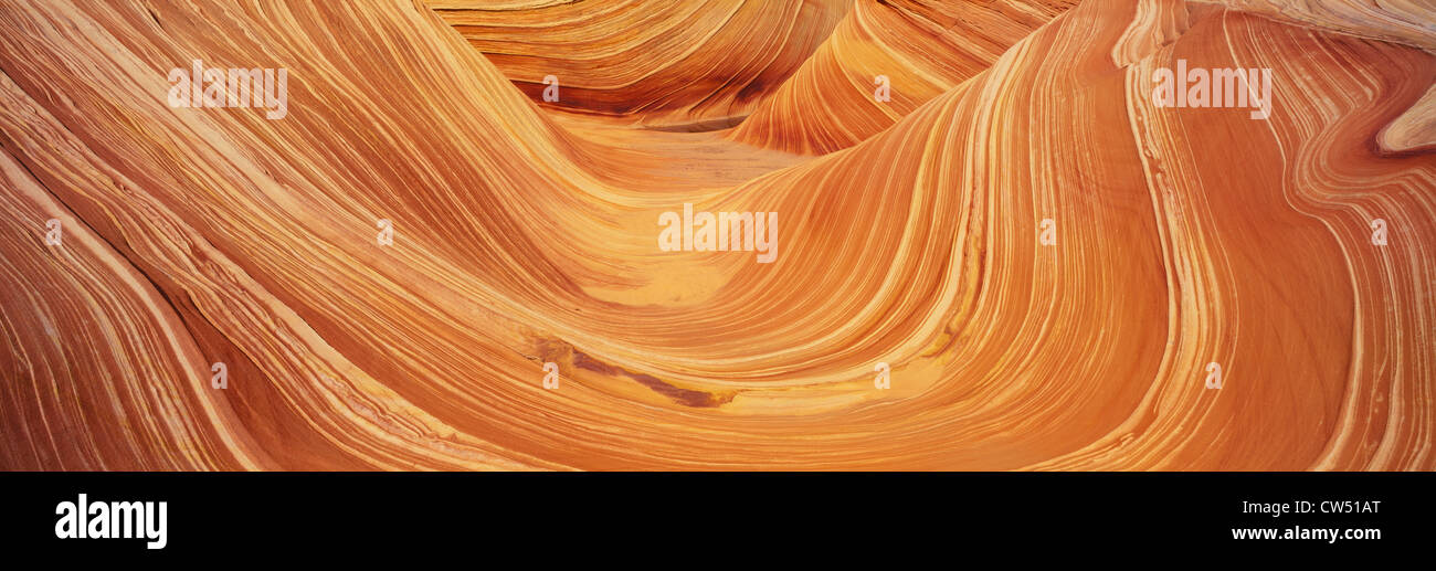 The Wave, Sandstone Formation, Kenab, Utah Stock Photo - Alamy
