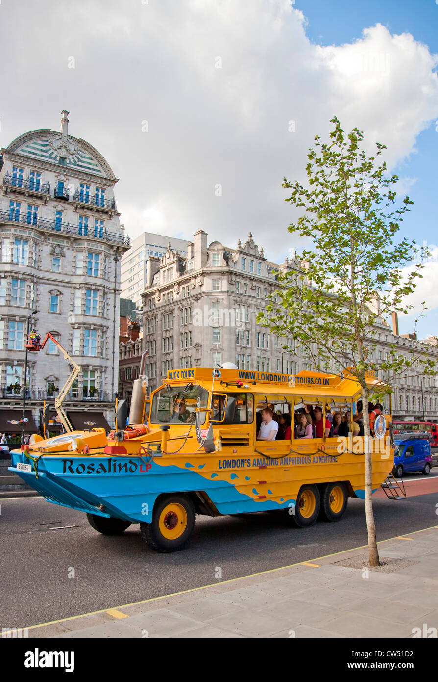 London duck bus hi-res stock photography and images - Alamy