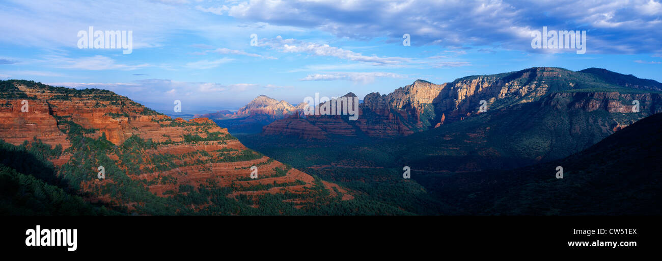 Panoramic View, Sedona, Arizona Stock Photo - Alamy