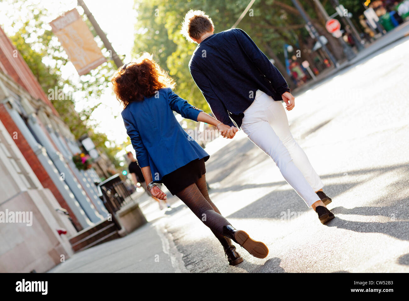 American way of life people street view hi-res stock photography and ...