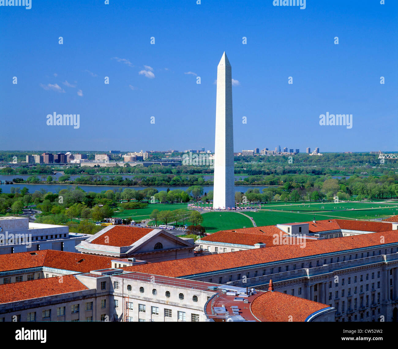Washington Monument viewed from Old Post Office Bell Tower, Washington ...