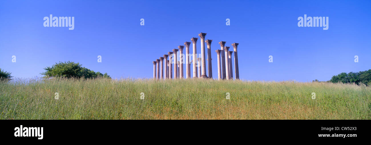 National Capitol Columns, National Arboretum, Washington DC Stock Photo ...