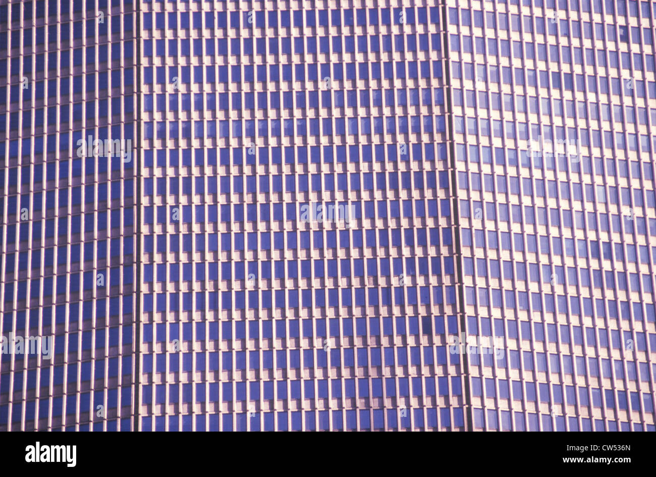 Exterior window patterns of the Pan American Building, NY City Stock ...