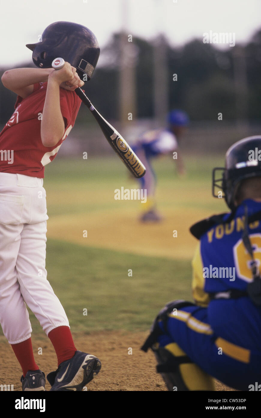Baseball full length pitcher player sports uniform hi-res stock ...