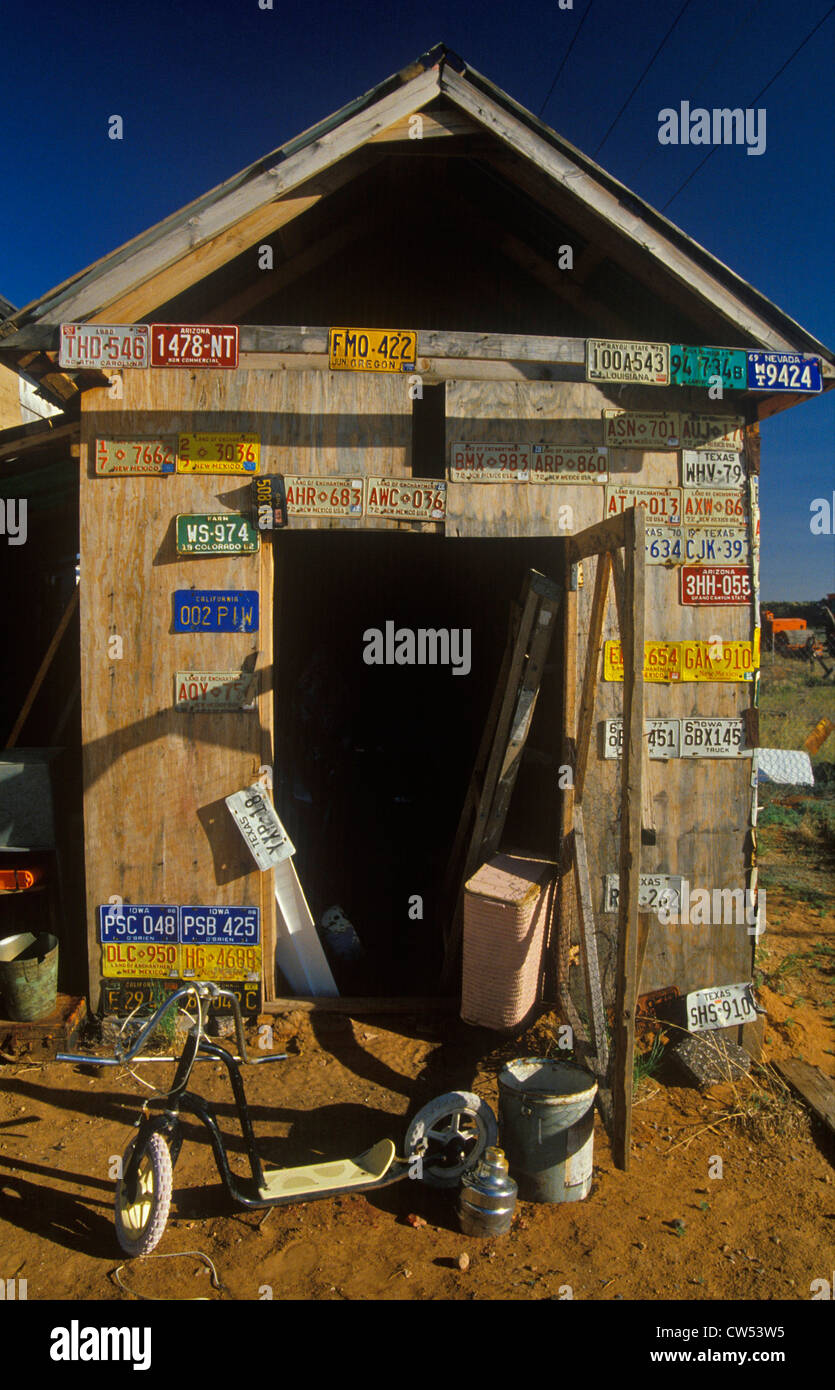 Route 66 license plate hi-res stock photography and images - Alamy