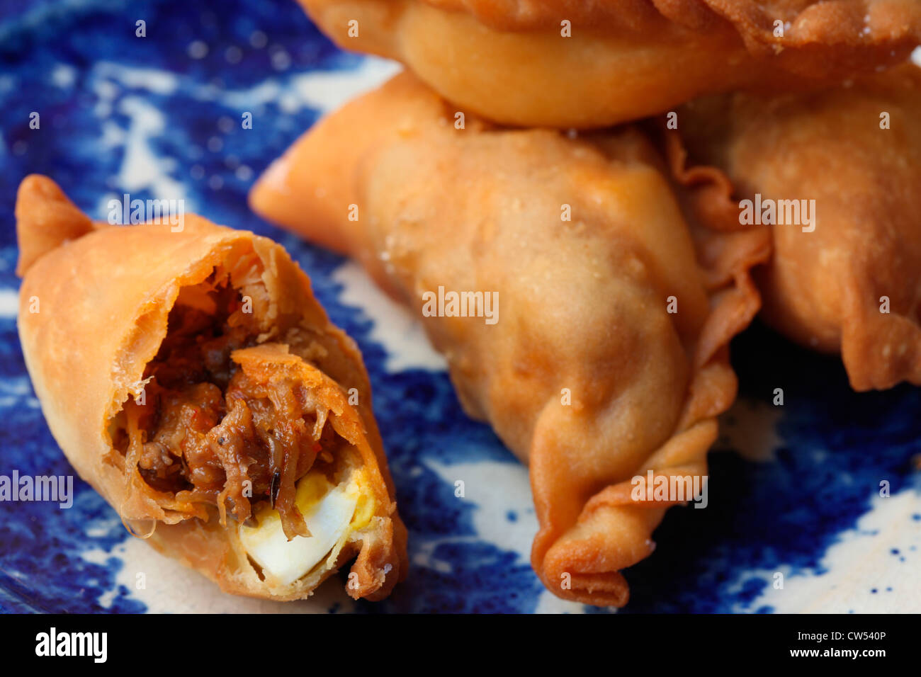 Close up empanadas on plate hi-res stock photography and images - Alamy
