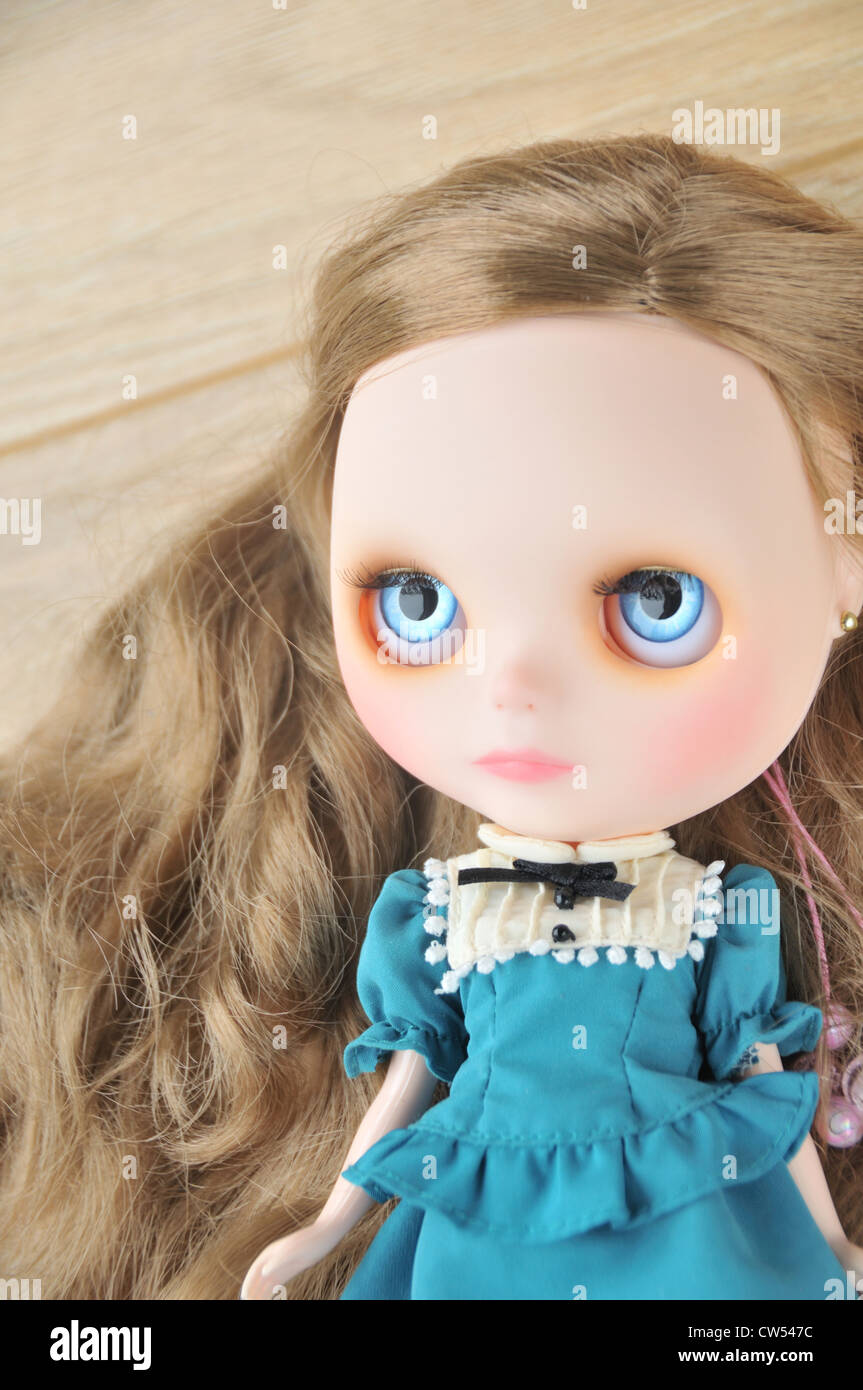 Beautiful art doll Stock Photo - Alamy