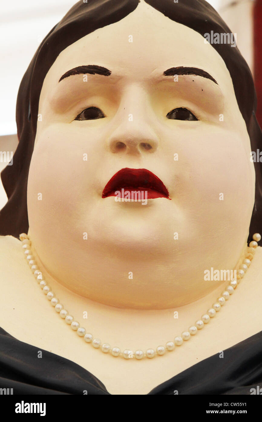 Fat lady hi-res stock photography and images - Alamy