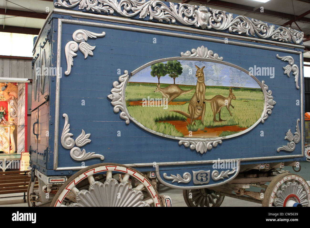 Old Time Circus Cart