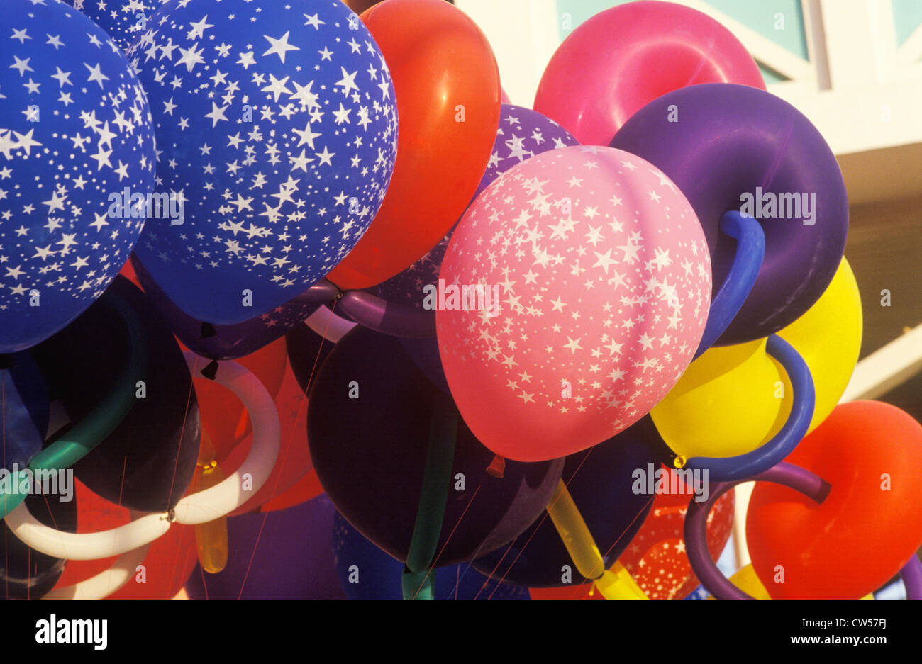 Colorful Balloons, Knott's Berry Farm, California Stock Photo - Alamy