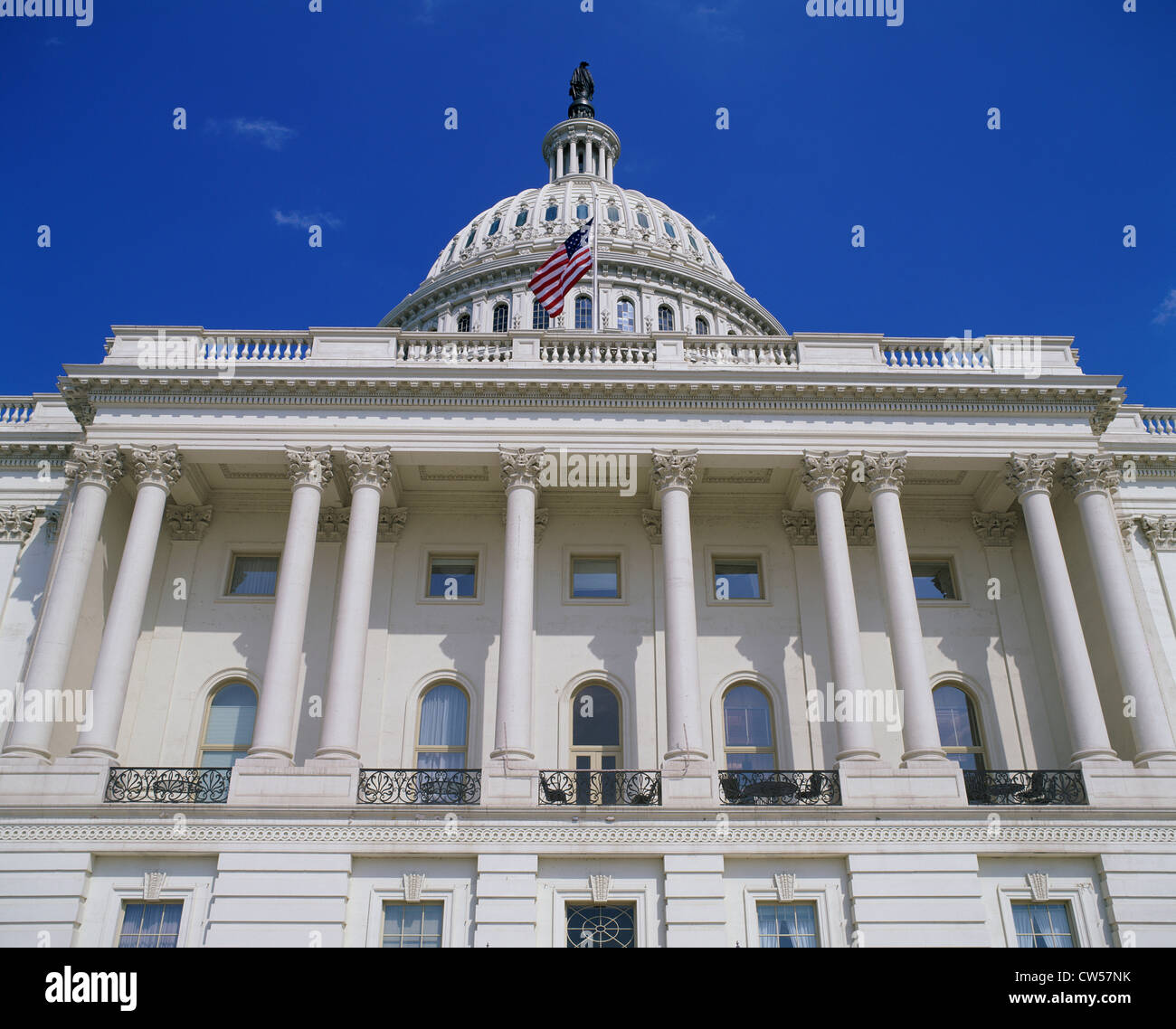 Facade of the Capitol Building, Washington, D.C., USA Stock Photo - Alamy