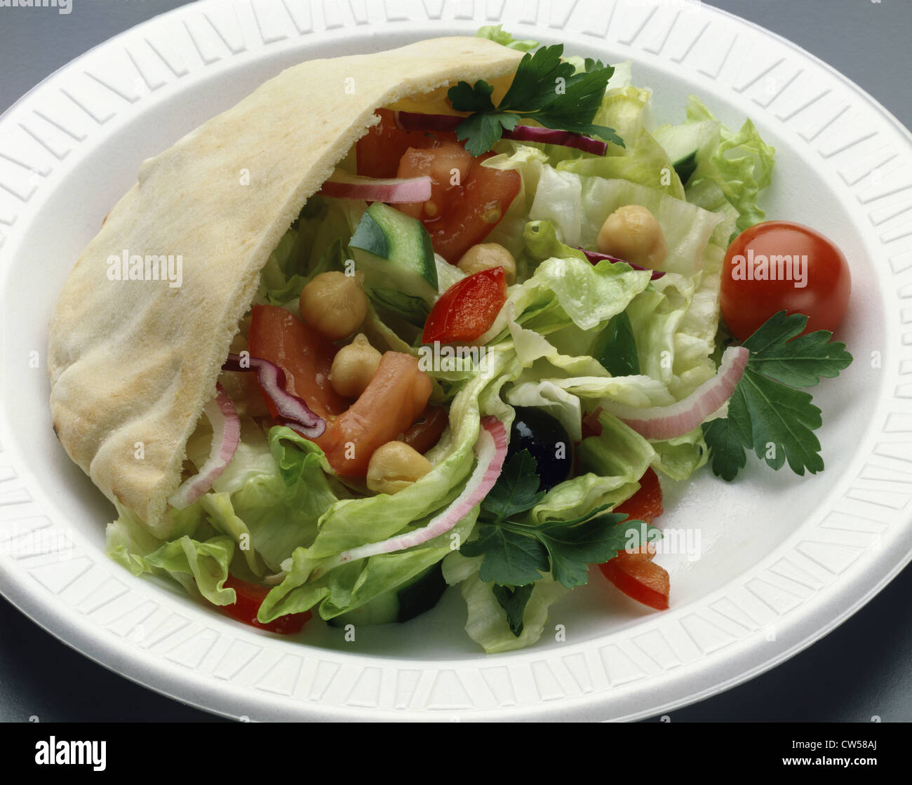 Close-up of a falafel on a platter Stock Photo - Alamy
