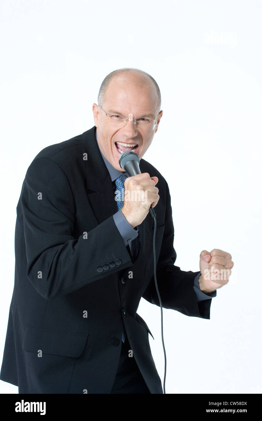 Microphone cut out hi-res stock photography and images - Alamy