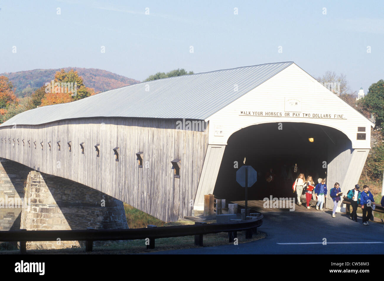 The Cornish-Windsor bridge connecting Vermont and New Hampshire world's ...