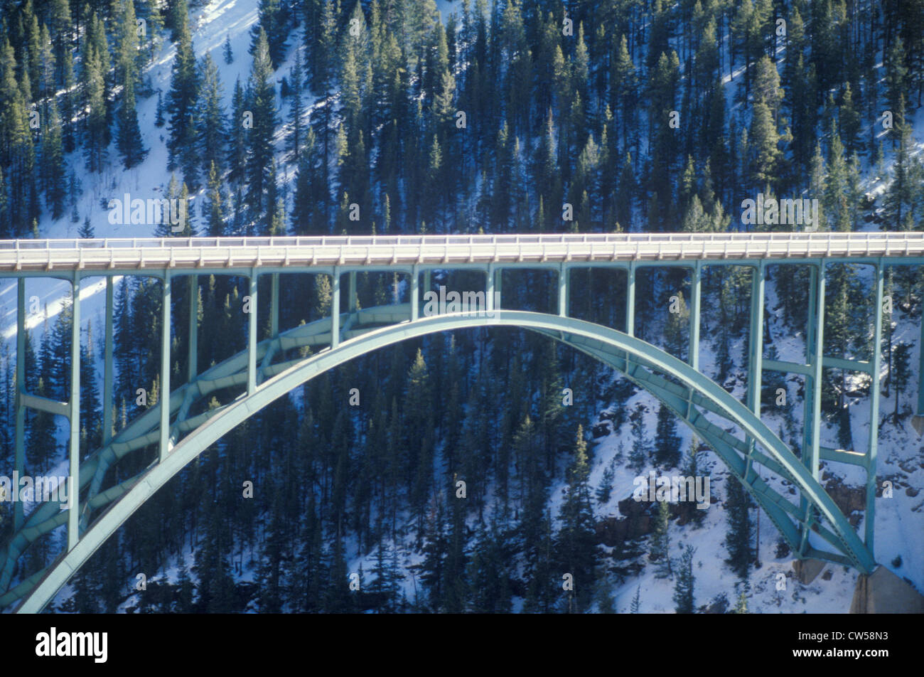 A bridge in Colorado Stock Photo - Alamy