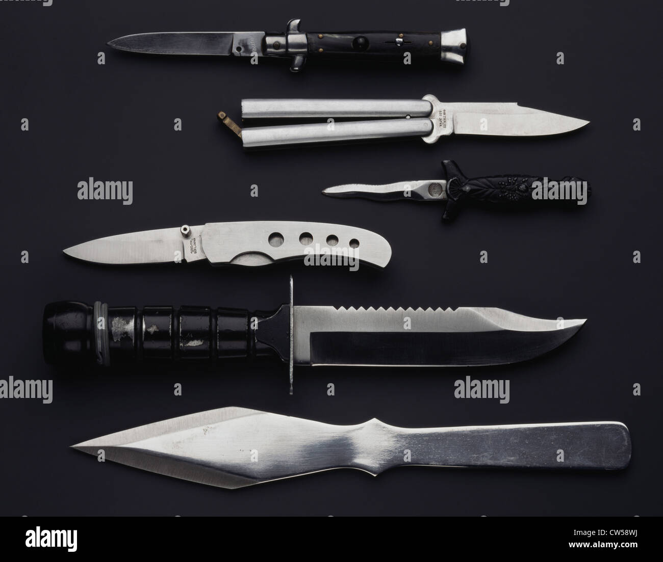 Sharp weapons hi-res stock photography and images - Alamy