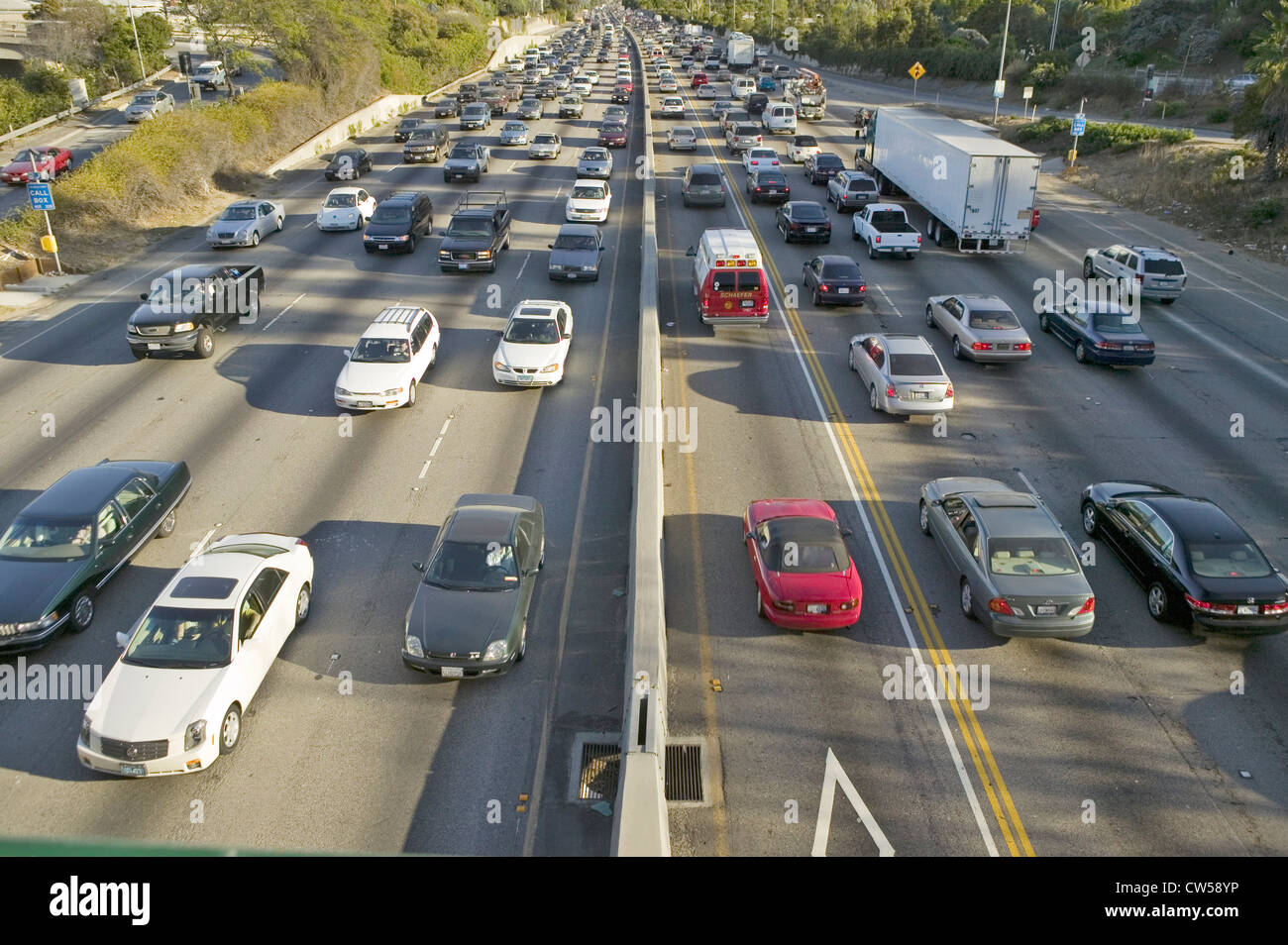 405 freeway sunset rush hour hi-res stock photography and images - Alamy