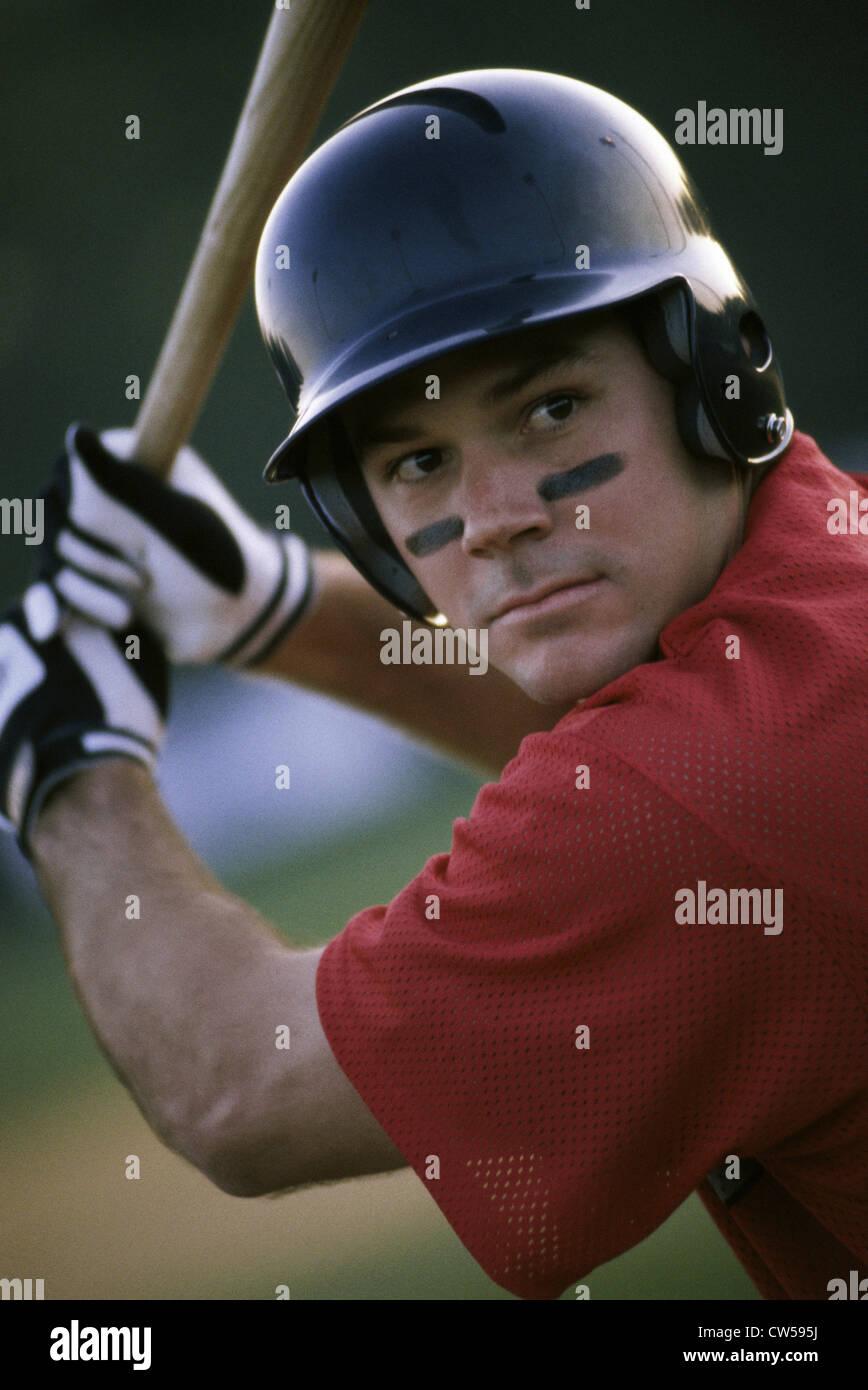 Baseball player adult close hi-res stock photography and images - Alamy