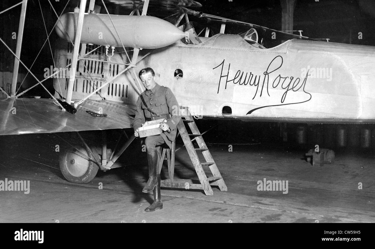 Departure of Roget and Coli for Morocco : Roget looks at his map Stock ...