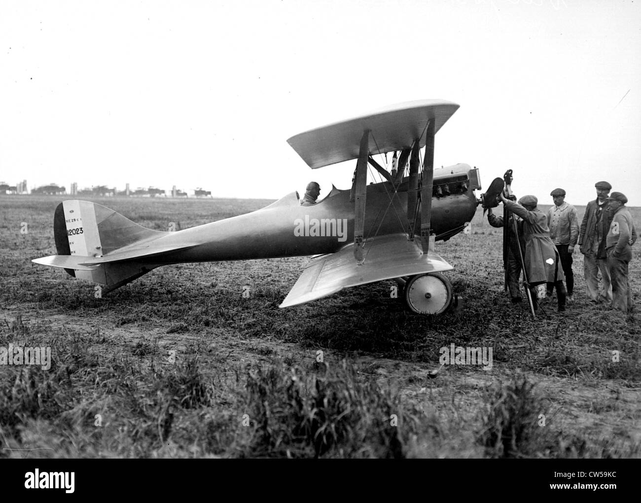 Attempt to achieve high-flying record by Fonck Stock Photo - Alamy