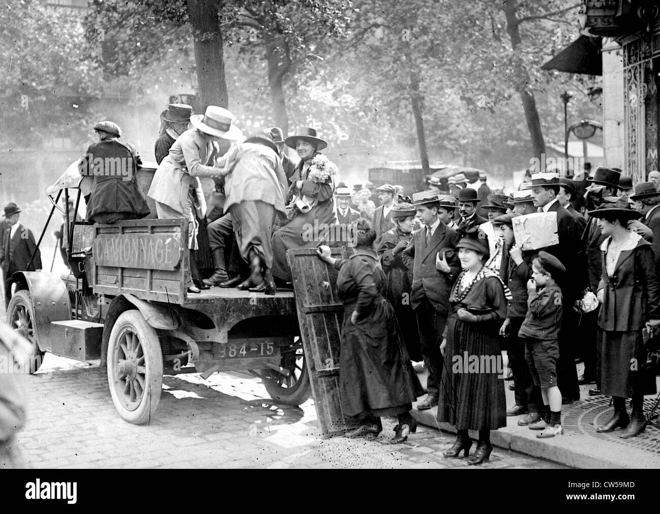 Transport strikes in Paris Stock Photo - Alamy
